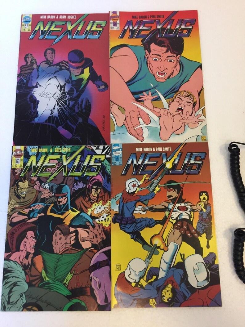 Vintage Lot 14 NEXUS Comics by First Comics Includes NEXUS - Etsy