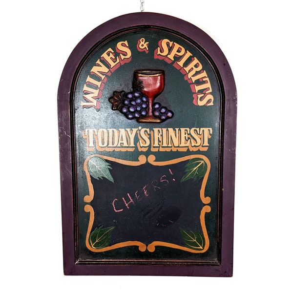 Wooden Wine Sign - Etsy