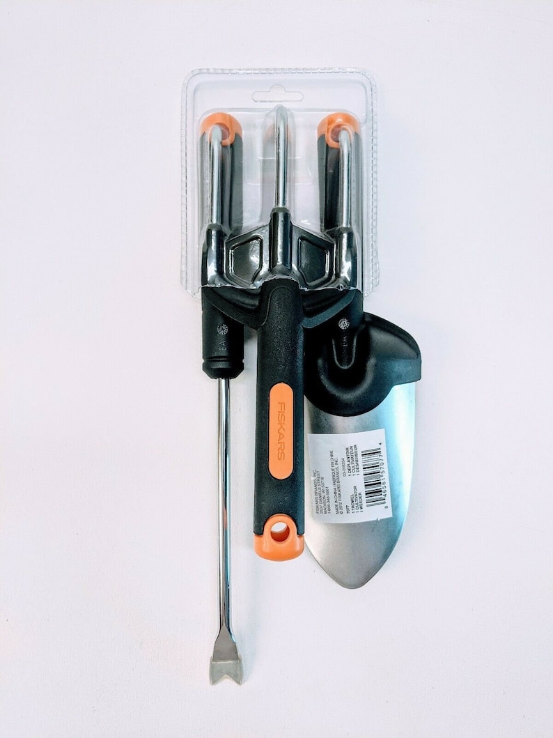 Fiskars 3 Piece Duraframe Garden Yard Tools Set Trowel - Etsy