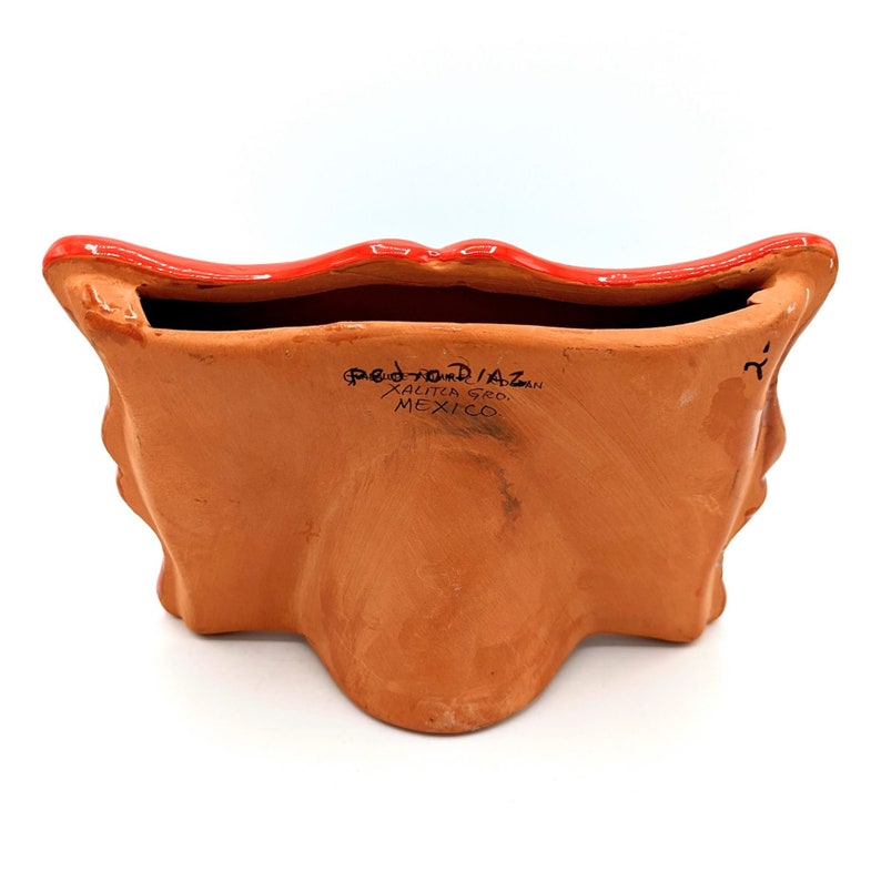 Mexico Redware Terracotta Pottery Photo Frame Guadalupe Ramírez Roldán ...