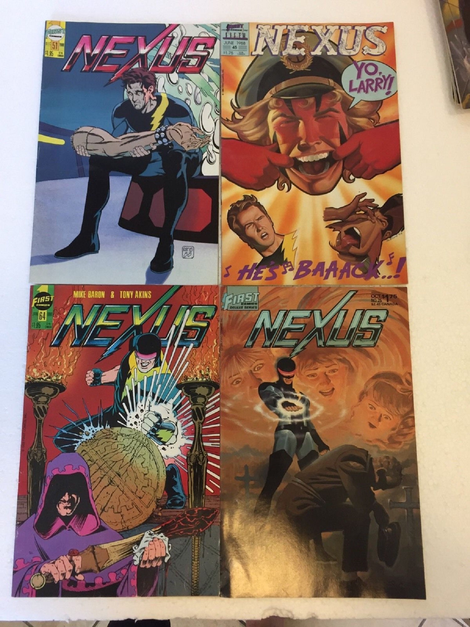 Vintage Lot 14 NEXUS Comics by First Comics Includes NEXUS | Etsy