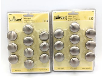 Polished Nickel T-bar Round Cabinet Knob and Pulls Drawer - Etsy