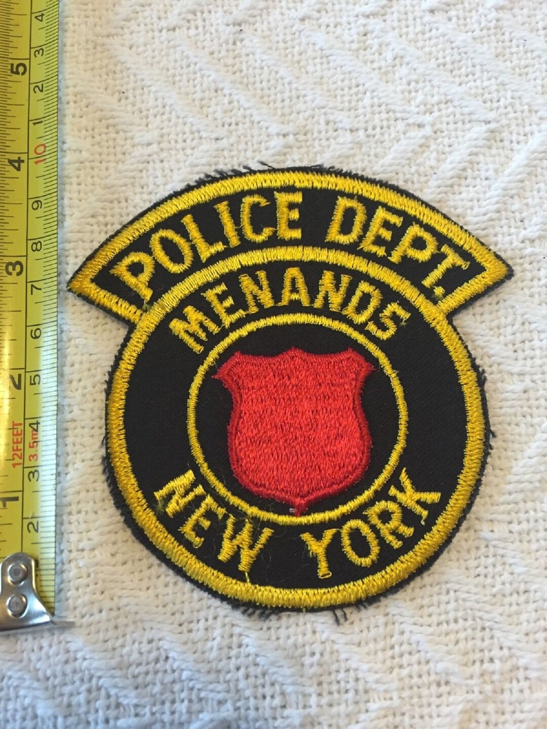 Menands NY New York Police Department Police Patch Large Official ...