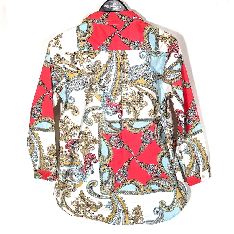 Tizzie Brokat Print Gewachste Baumwolle Longline Shirt Sz XS-S - Etsy.de