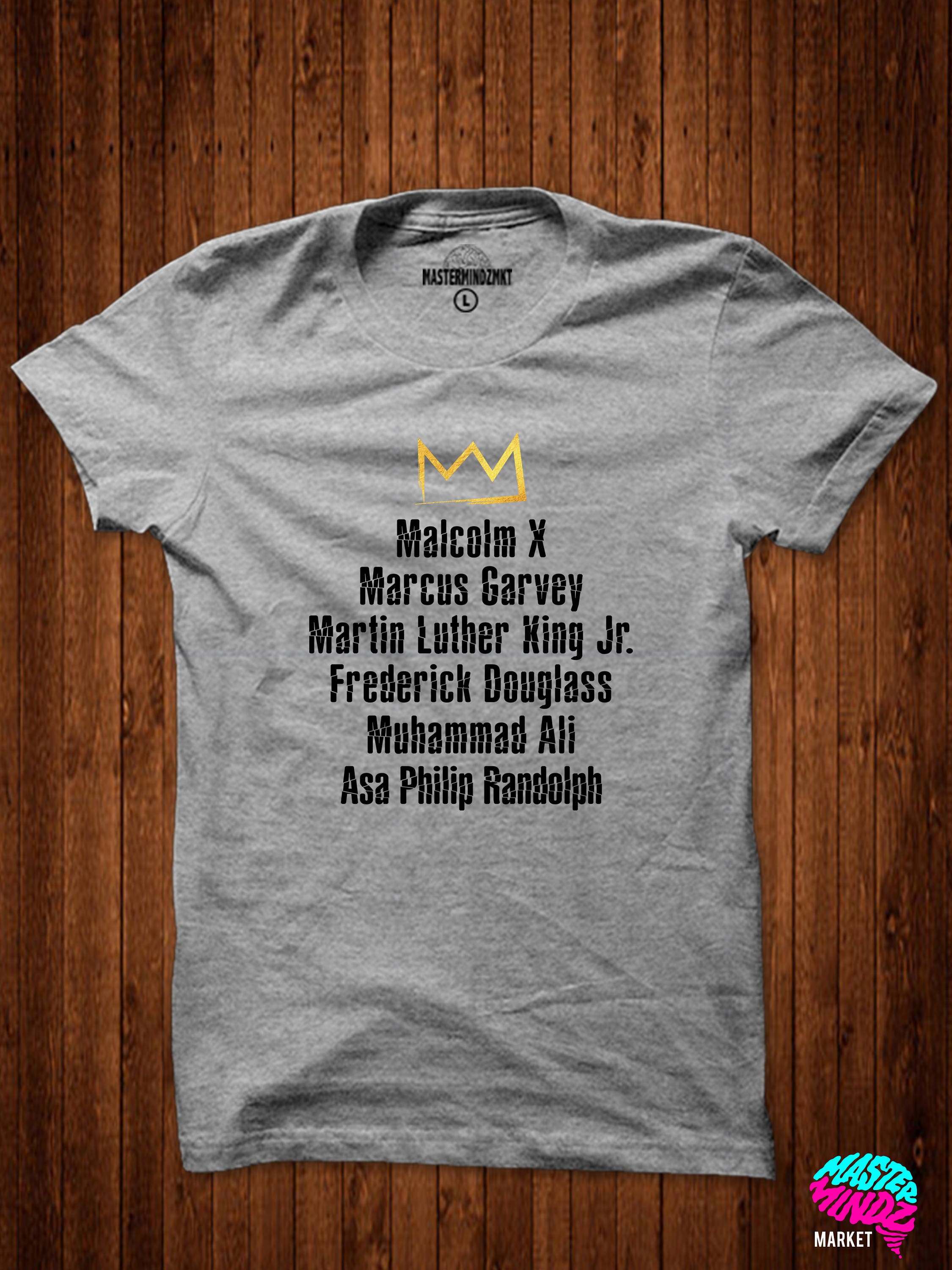 Civil Rights Movements Leaders Malcolm X Marcus Garvey Martin Luther ...