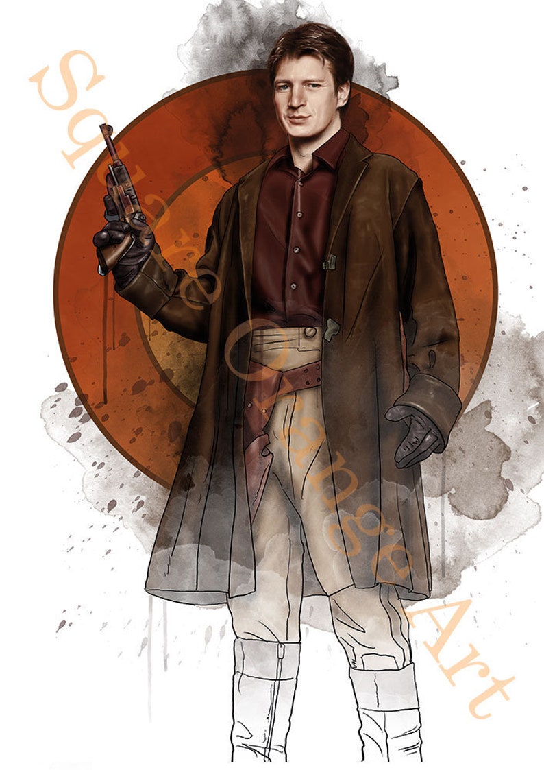 Firefly Shepherd Inspired Splash Art A4 Print - Etsy