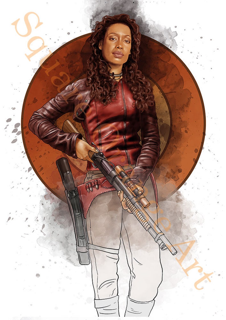 Firefly Shepherd Inspired Splash Art A4 Print - Etsy