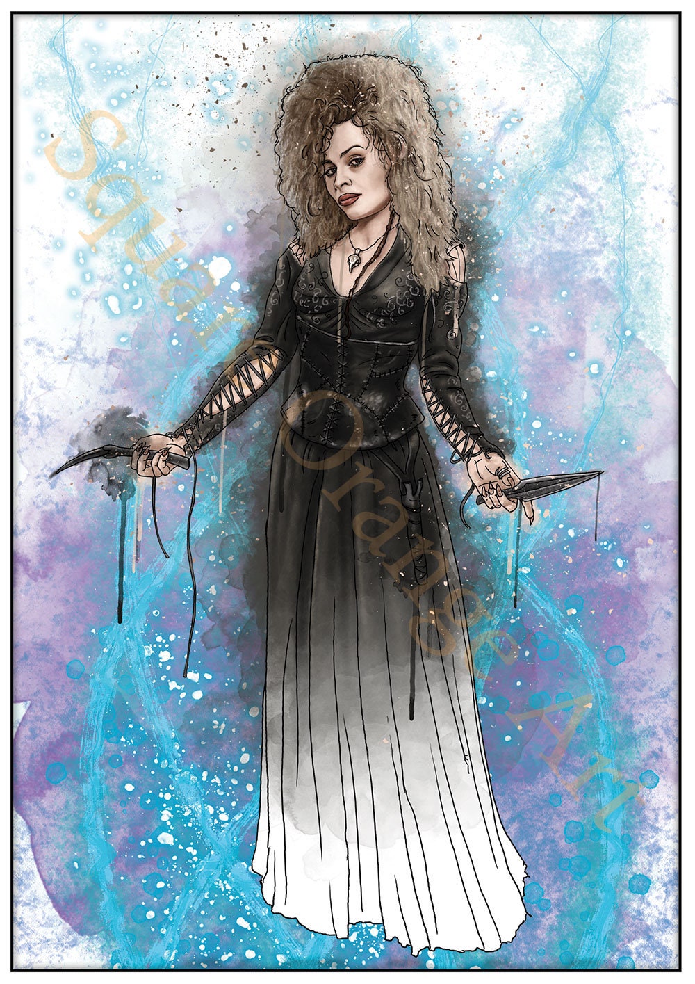 Draco Original Splash Fan Art A4 Print - Etsy