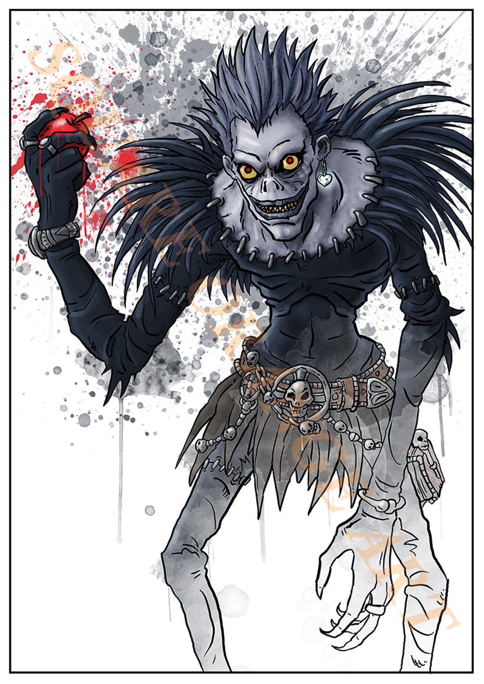 Pinhead Cenobite Hell Priest Hellraiser Inspired A4 Horror | Etsy