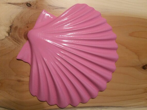 Pink Wall Decor Scallop Shell Summer Decor Beach Decor | Etsy
