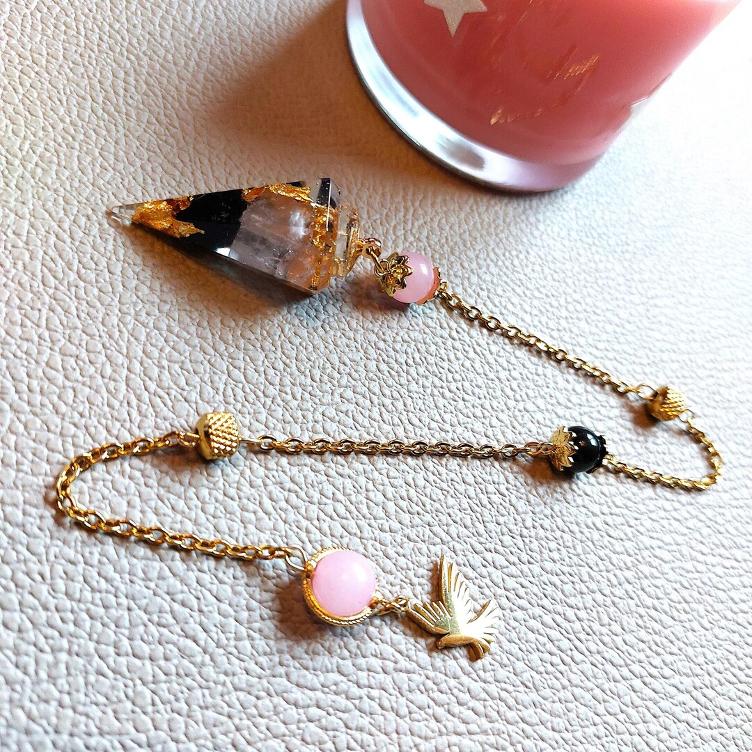 Personalized Dove Bird Divinatory Pendulum Resin Pendulum, Bird ...