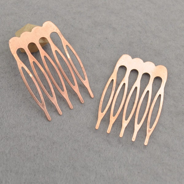 Copper Hair Comb - Etsy