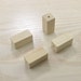 20pcs Cuboid Wooden Beads 31x15x15mm,geometric Wood Beads,unfinished ...