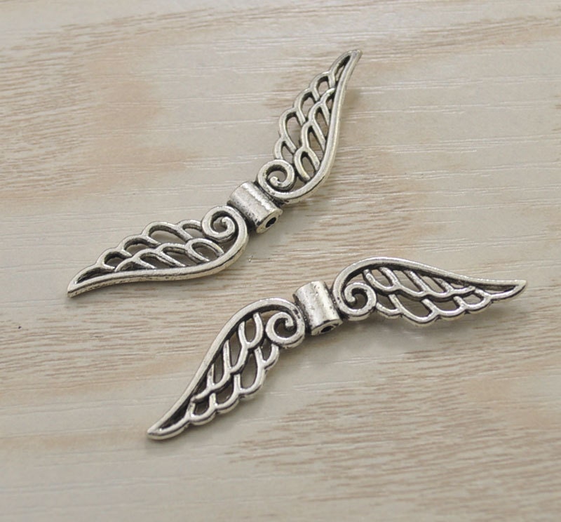 20pcs Angel Wing CharmDouble Wing | Etsy