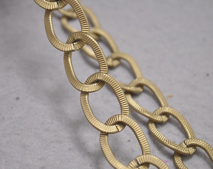 Antique Bronze Chain,aluminium Chain,twist Cut Open Link Chain,1 Meter3 ...