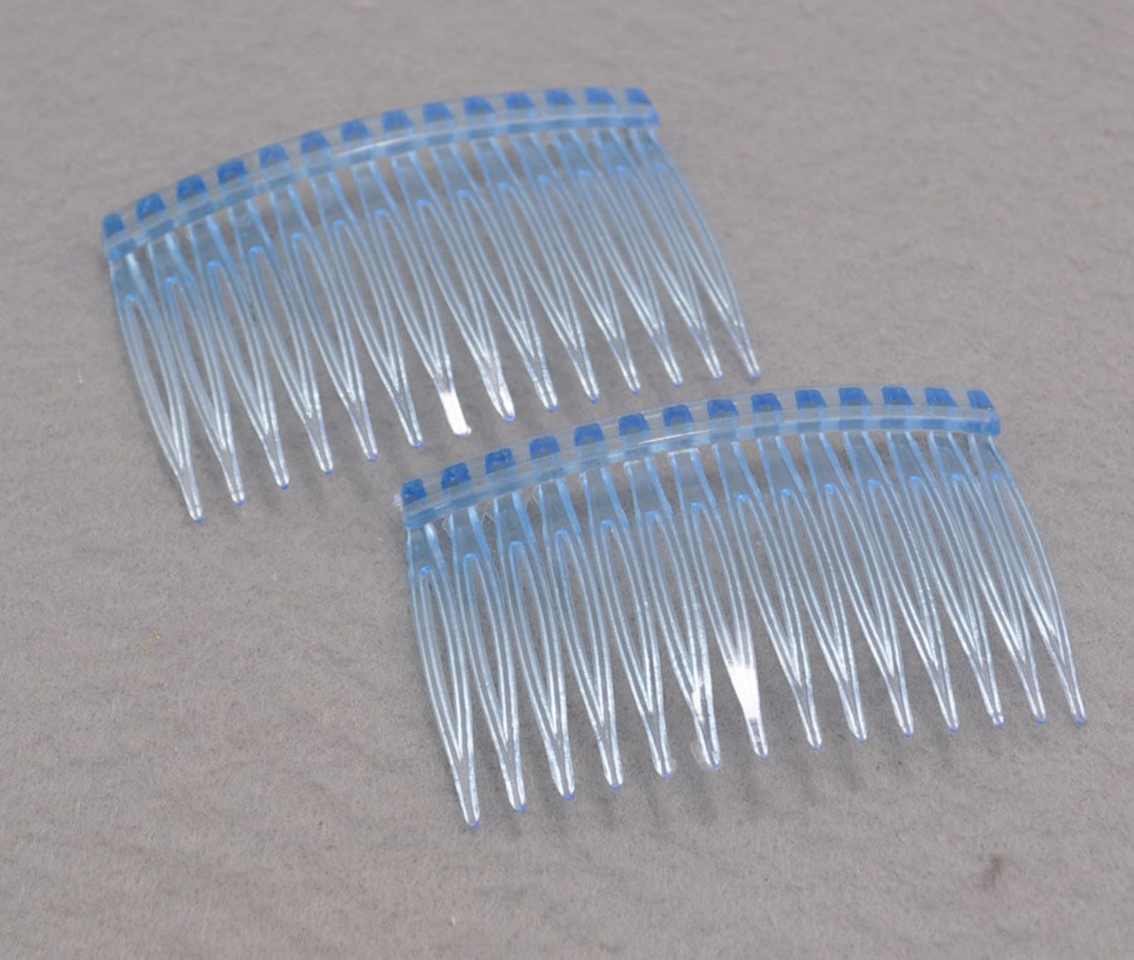 Plastic Comb Light Blue Hair Combs 14 Teeth 45x70mmmillinery - Etsy
