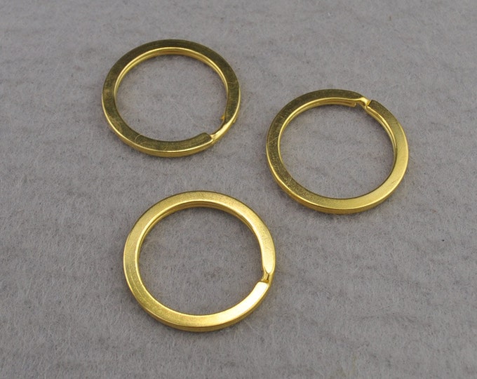 Gold Keychain Ring Clasps,50pcs Wholesale Key Ring Keychain,split Key ...