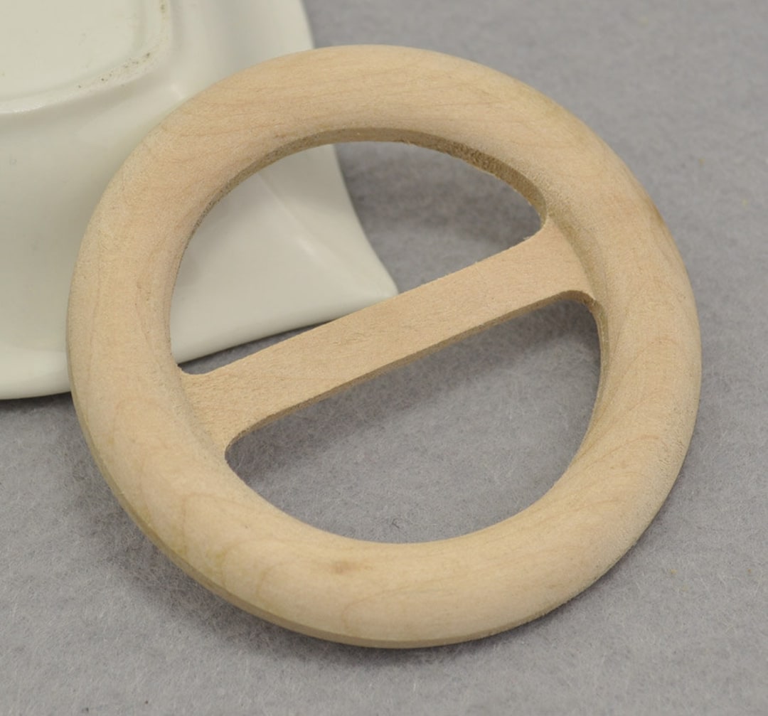 Wood Belt Buckle,unfinished Wood Belt Buckle or Bag Buckle 75mm - Etsy
