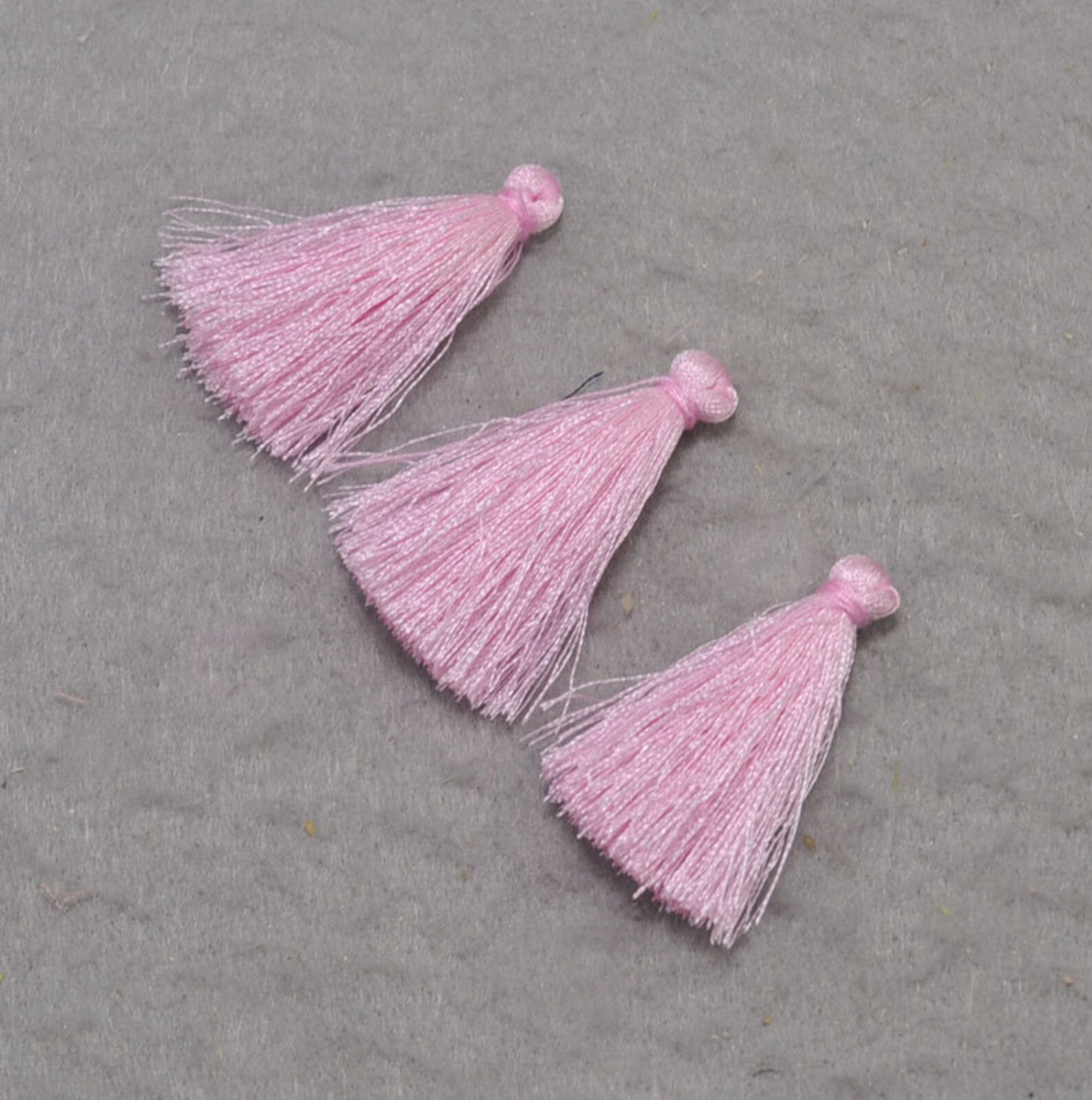 Light Pink Silk Tassels40mm1.57''inch Handmade | Etsy