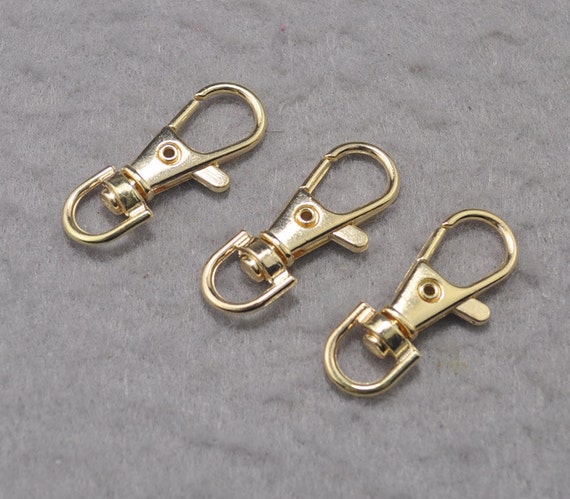 50pcs Large Gold Keychain Clasps-keychain Connector Metal | Etsy