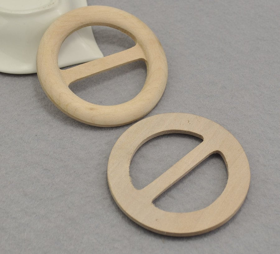 Wood Belt Buckle,unfinished Wood Belt Buckle or Bag Buckle 75mm - Etsy