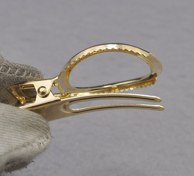 10pcs Ring Shape Head Clips Alligator Hair Clips DIY Hair | Etsy