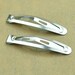 Metal Hair Snap Clips100pcs Silver Plated Snap Hair Clips - Etsy
