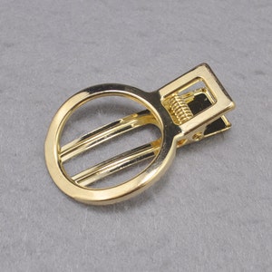 10pcs Ring Shape Head Clips, Alligator Hair Clips, DIY Hair Accessories ...