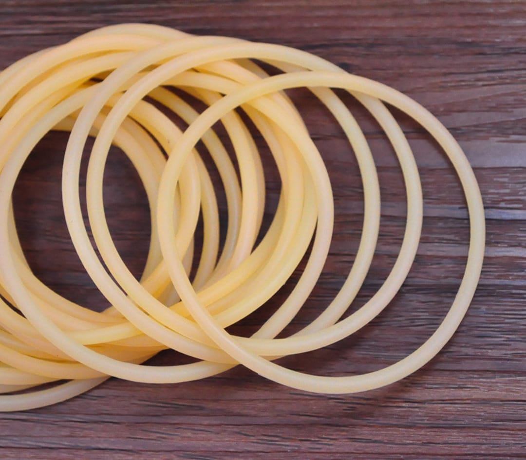 30pcs Rubber Elastic --khaki Hair Elastic Ponytail Holder-fluorescence ...