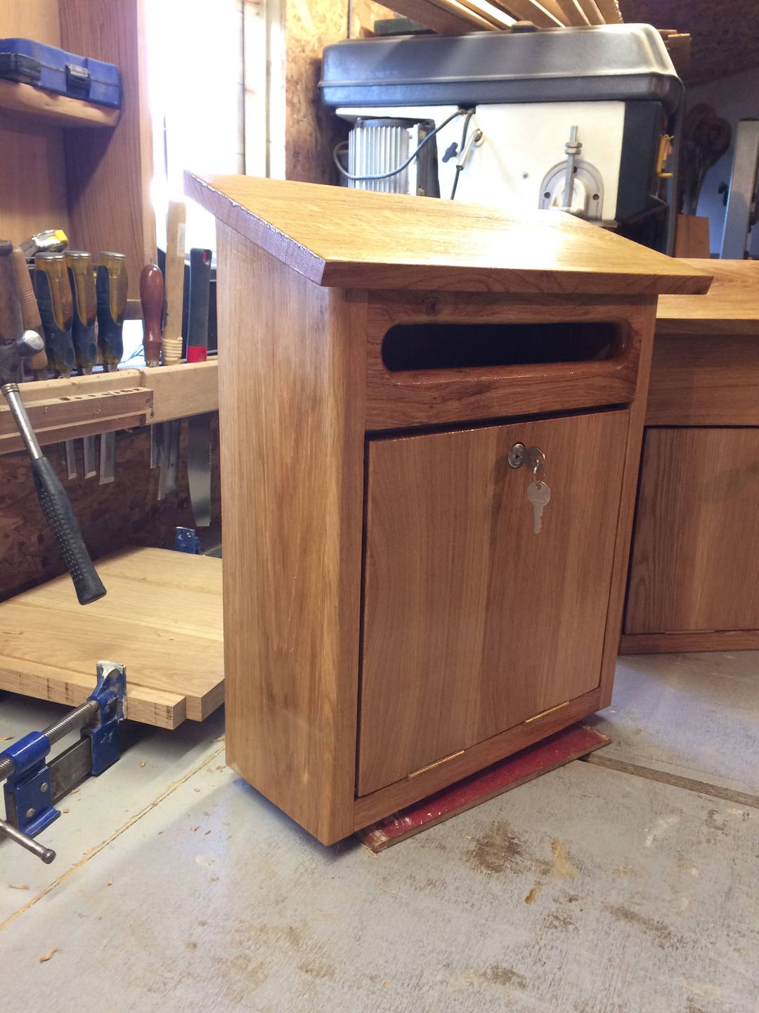 Extra Large Oak Letter Box - Etsy UK