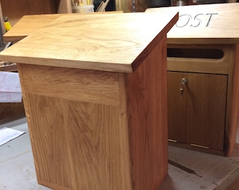 Standard Oak Post Box / Letterbox. - Etsy UK