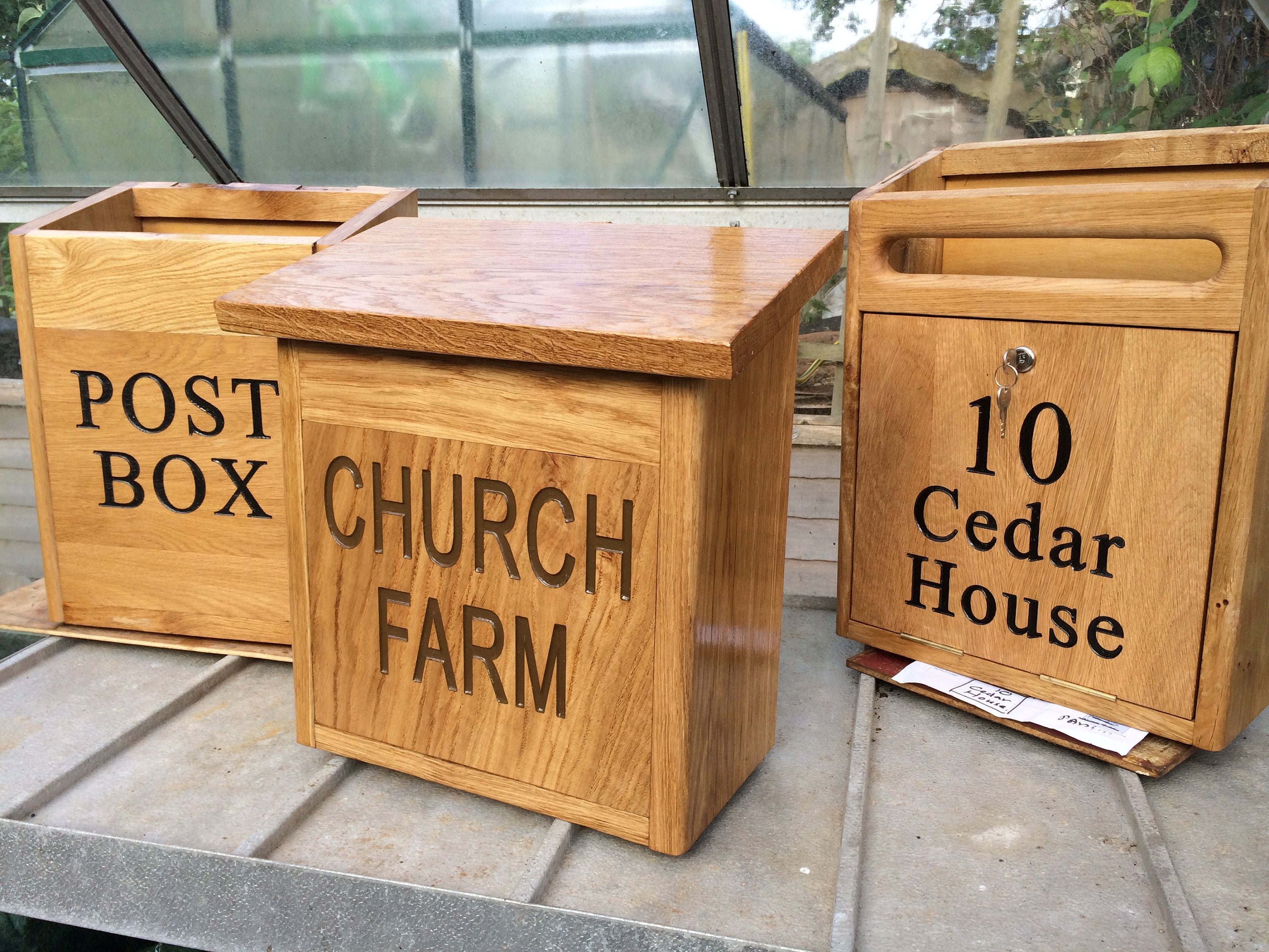 ADD AN ENGRAVING of Name or Number Onto One Ofmy Letter Boxes. - Etsy UK