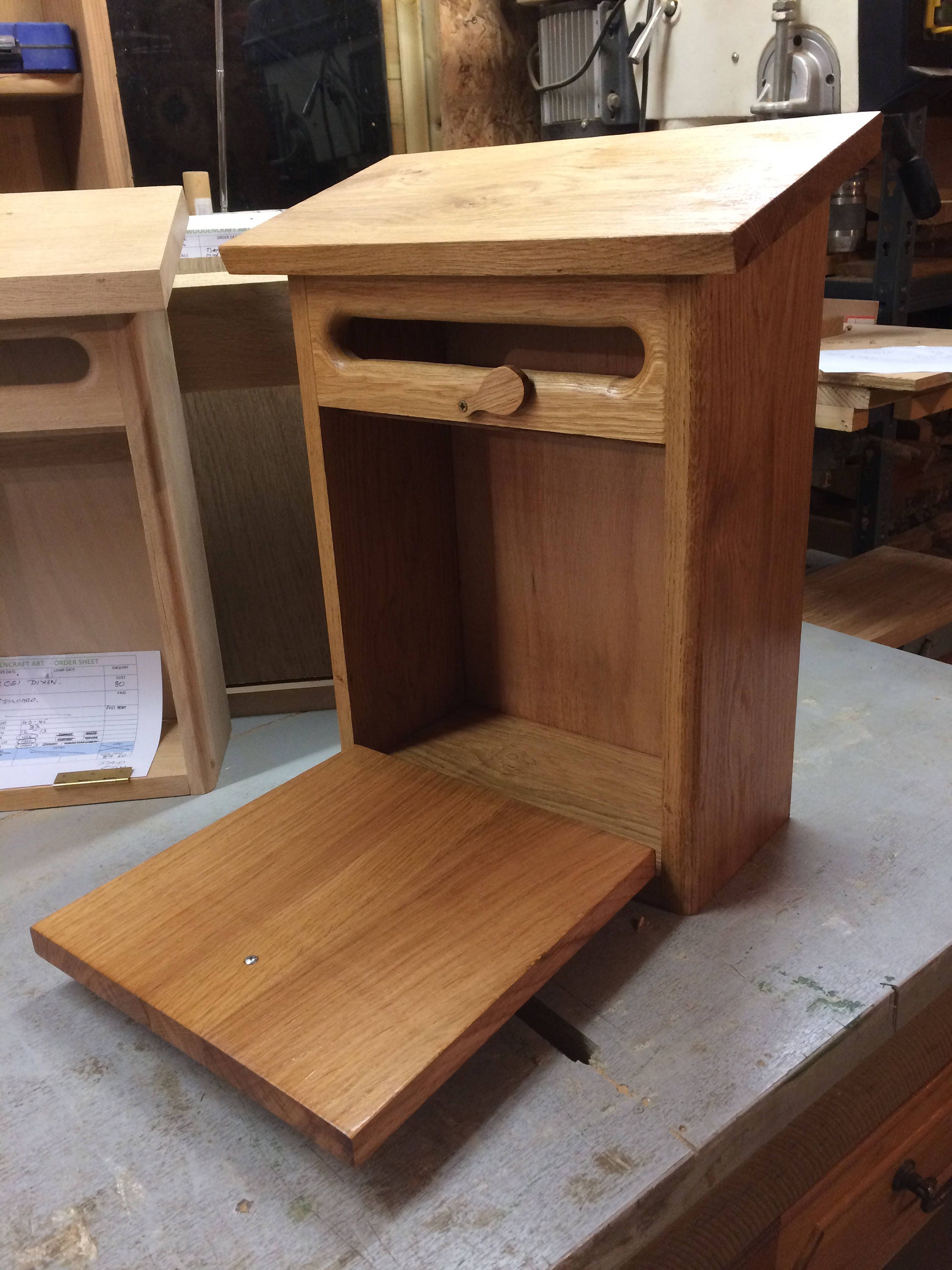 Large Oak Letter Box. - Etsy UK