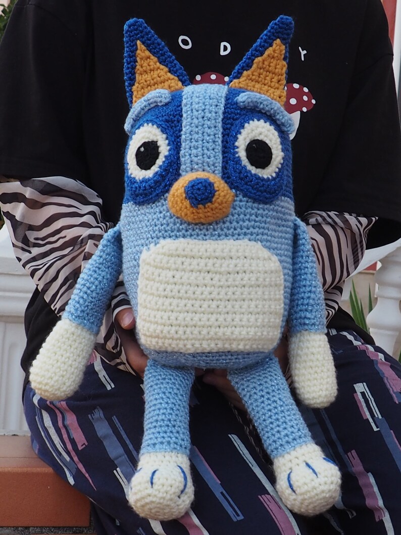 Blue Heeler Dog Crochet Pattern Amigurumi Tutorial PDF - Etsy