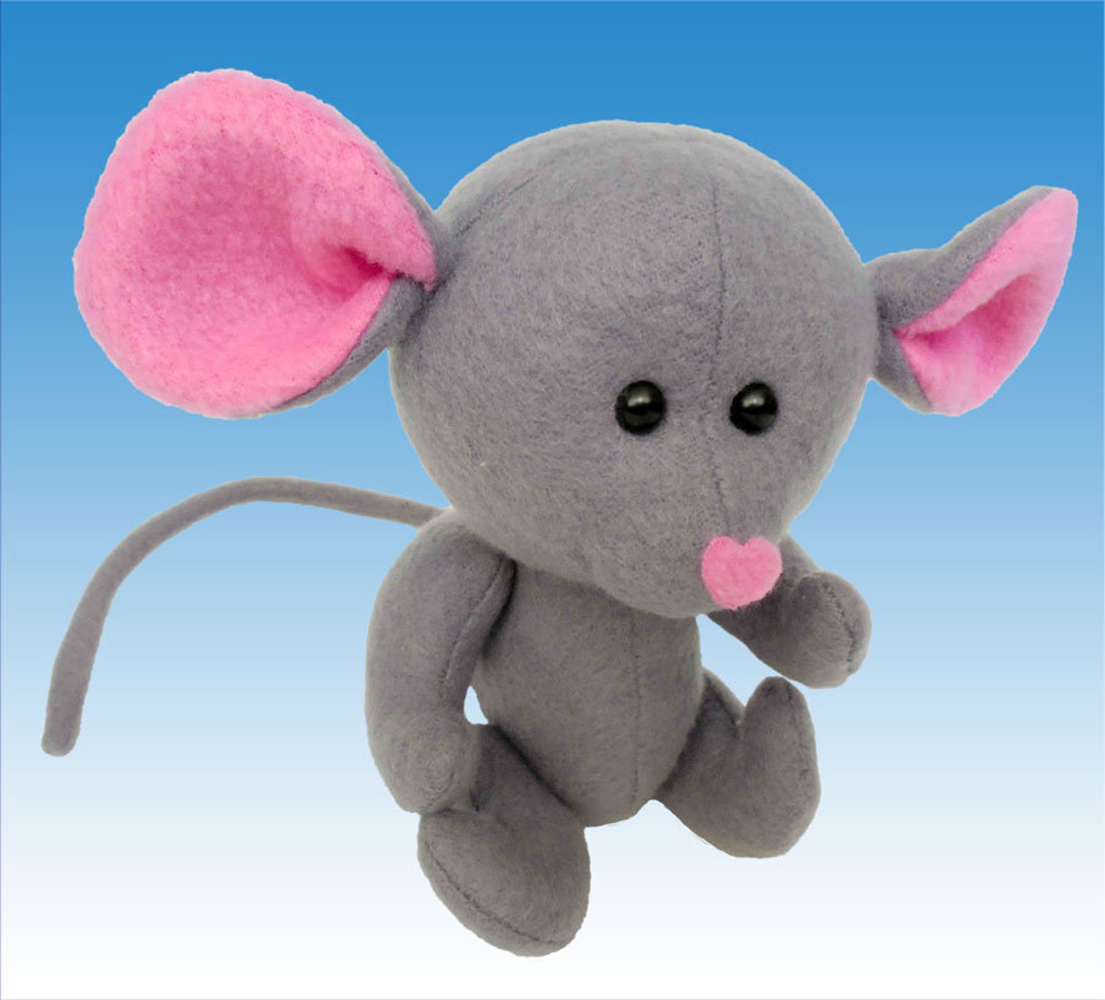 Rag Doll Mouse Pattern Plush Sewing Pattern Cute Plush - Etsy