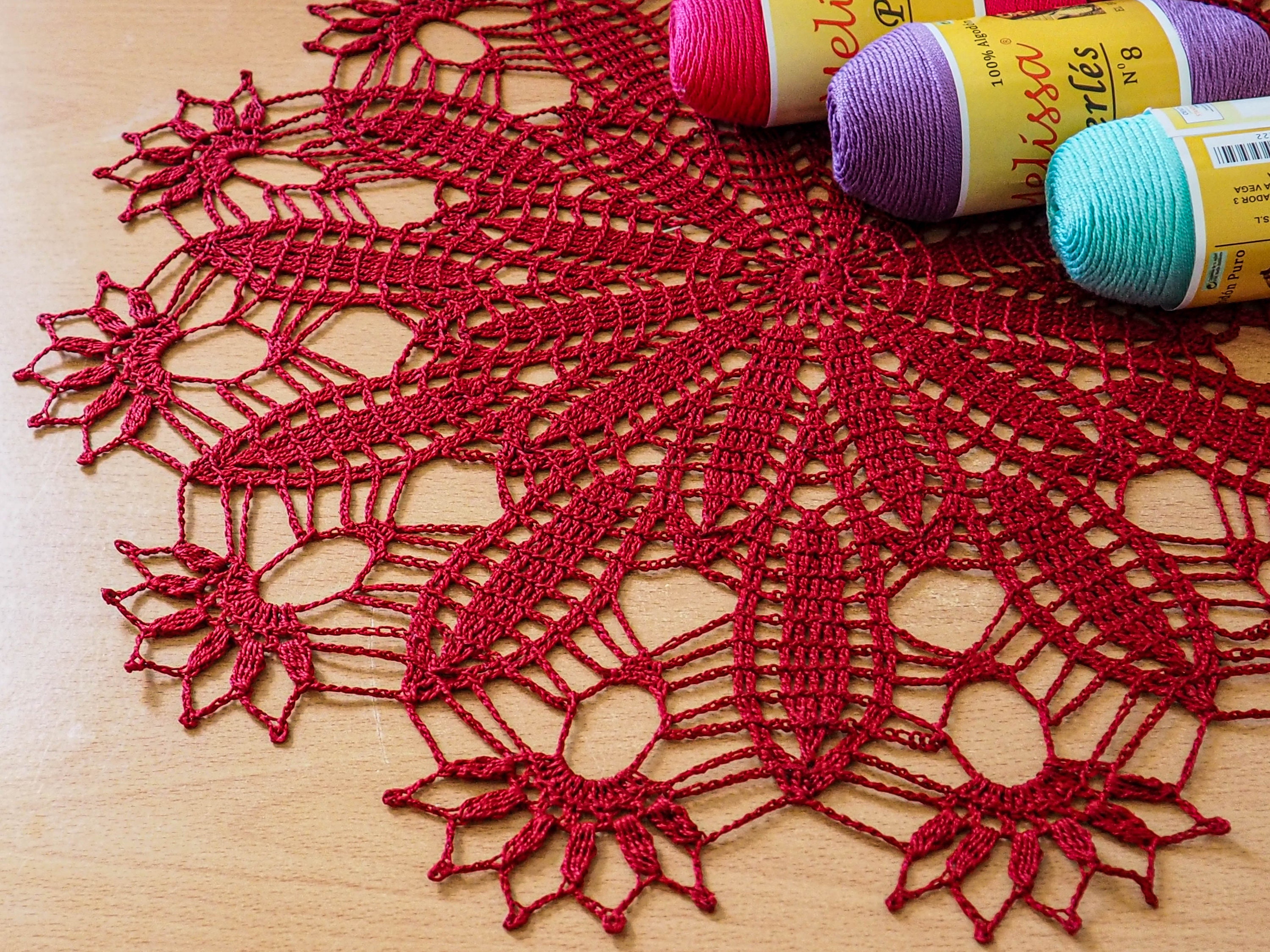 PDF Crochet Doily Pattern, Doily Tutorial - Etsy