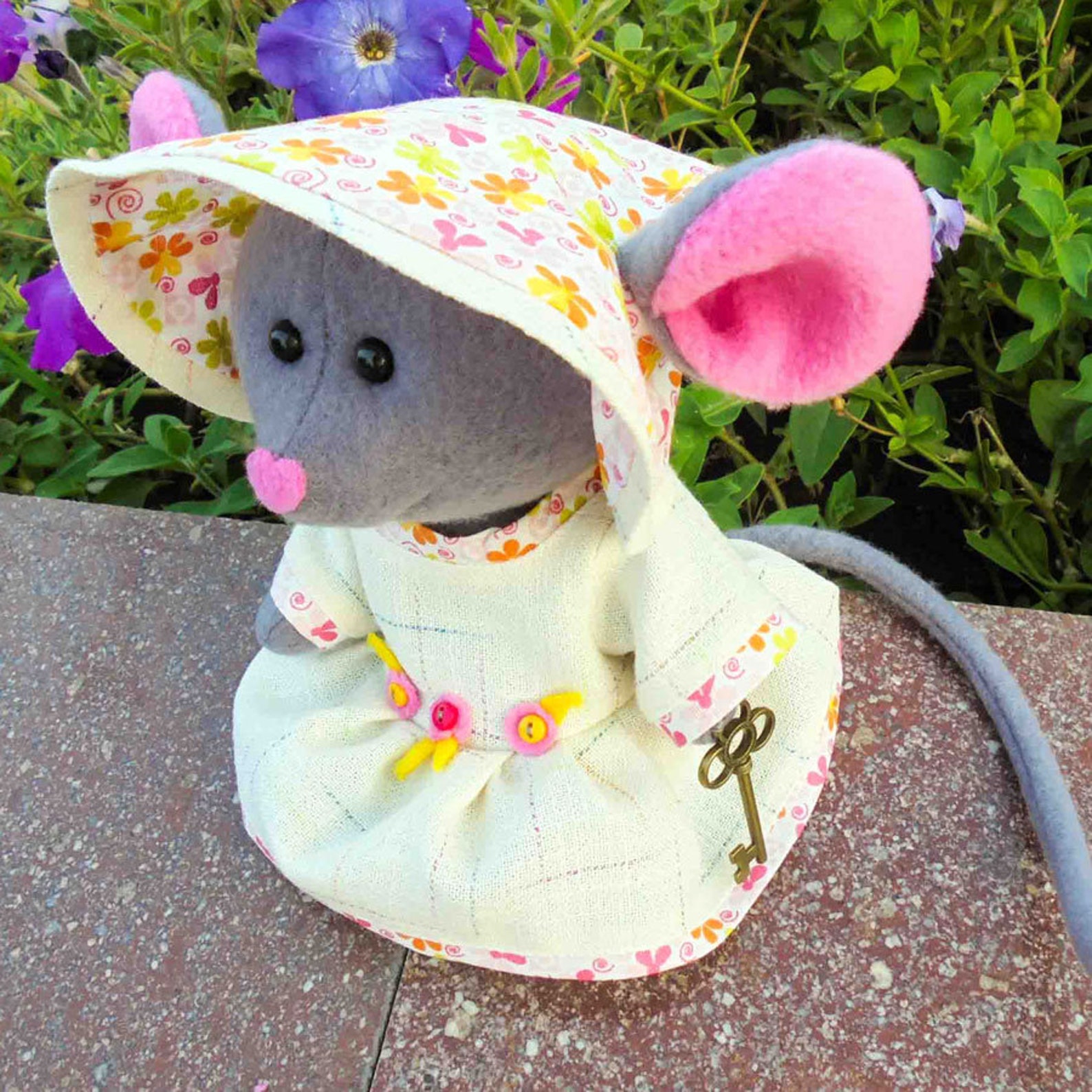 Rag Doll Mouse Pattern Plush Sewing Pattern Cute Plush | Etsy