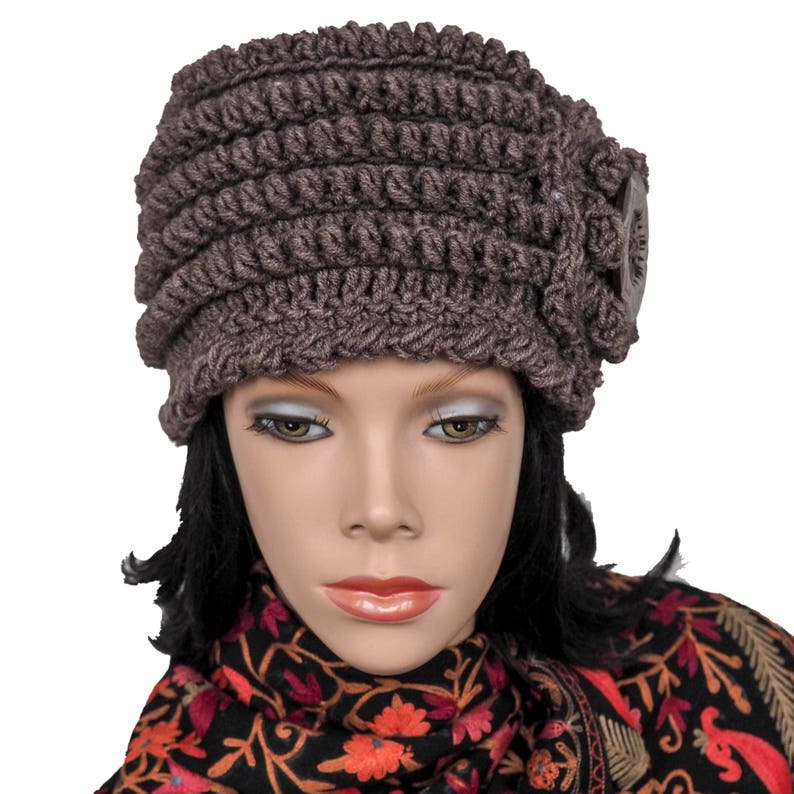 Bucket Hat Crochet Patterns, Crochet Beanie Pattern, Winter Hat - Etsy