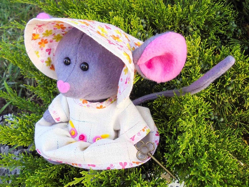 Rag Doll Mouse Pattern Plush Sewing Pattern Cute Plush | Etsy