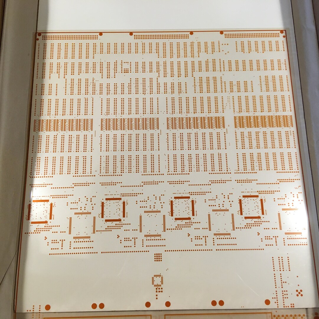 Three 3 Printed Acetate Sheets Circuit Layout Diagram Collage Smash ...