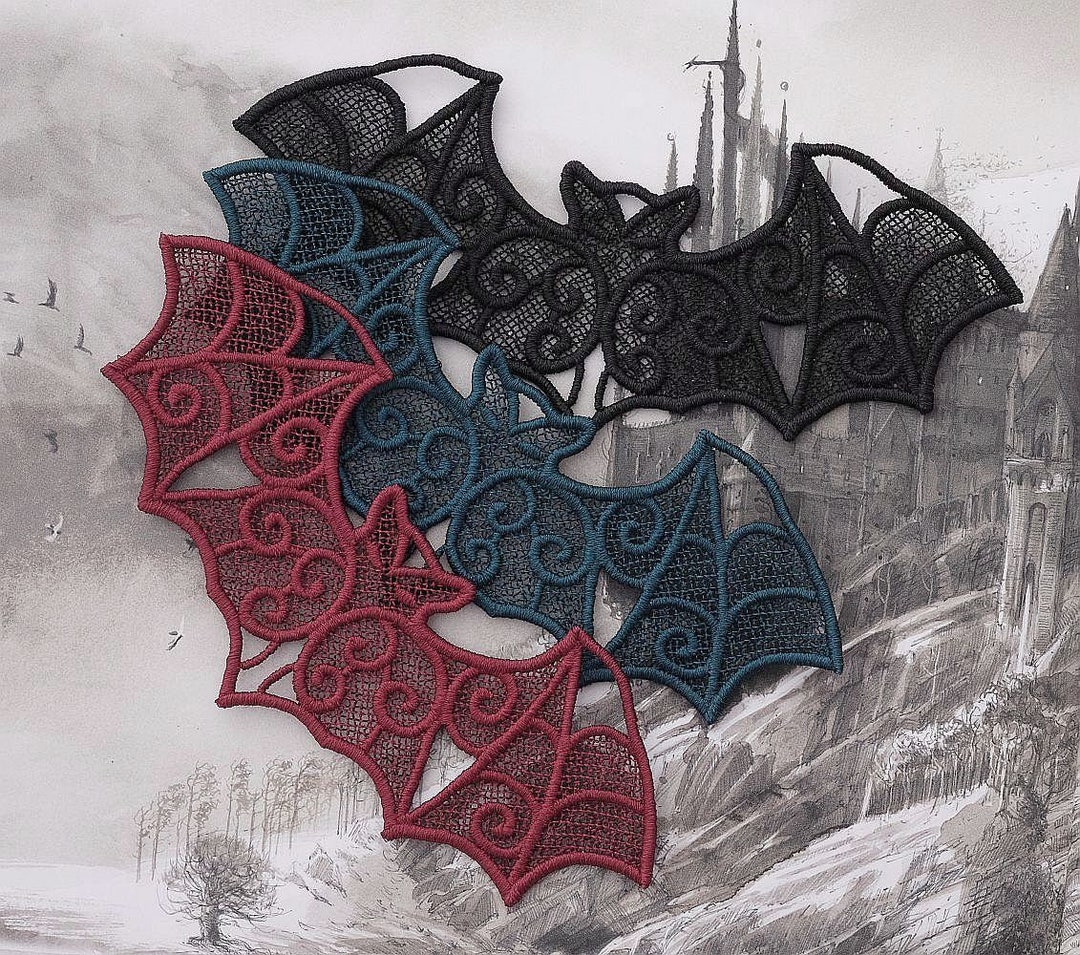 Marque-page chauve-souris de différentes couleurs en dentelle - Etsy Canada