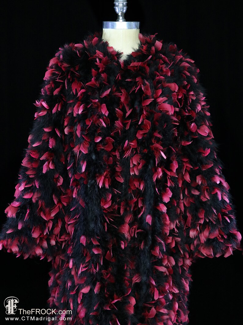 1960s Feather Coat, Long Jacket 1970s, Ann Green, Bob Mackie Mr ...