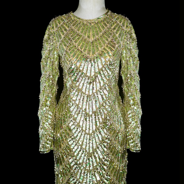 Beaded Dress - Etsy