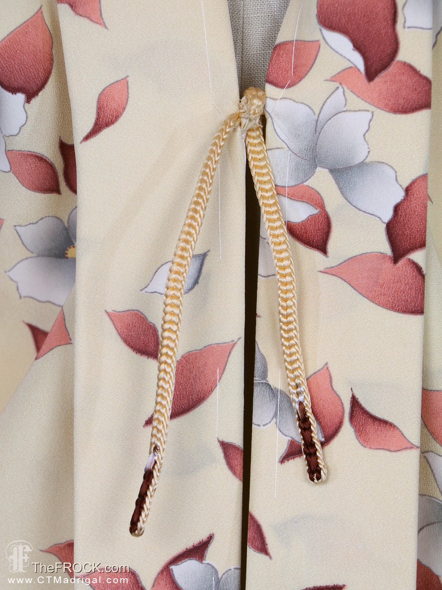 Yellow Silk Haori Kimono, Robe or Jacket or Dressing Gown, Vintage ...