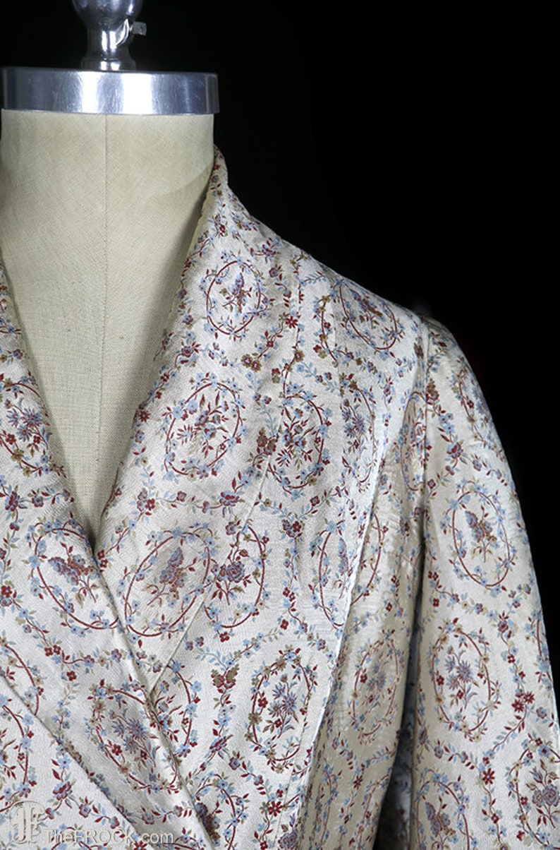 1930s Coat, Art Deco Robe Dressing Gown, Antique Opera Fur Big Huge ...