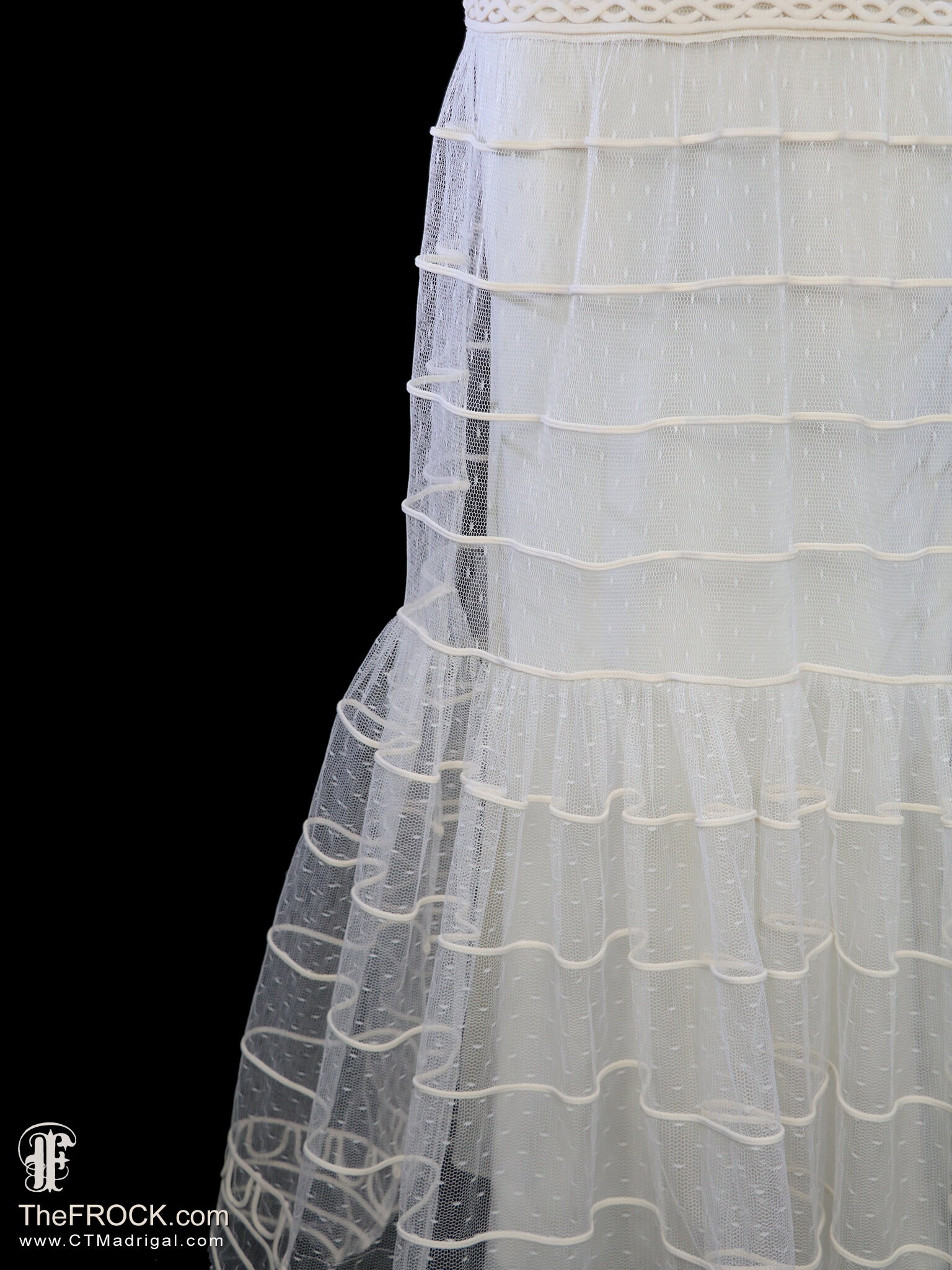 Valentino Maxi Dress or Wedding Gown Mermaid Hem Short Sleeve English ...