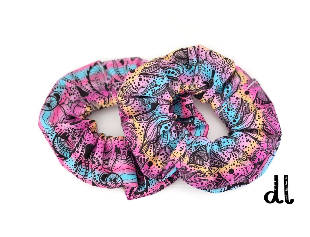 Scrunchies, Aboriginal Scrunchie, Indigenous, Handmade, Aussie ...