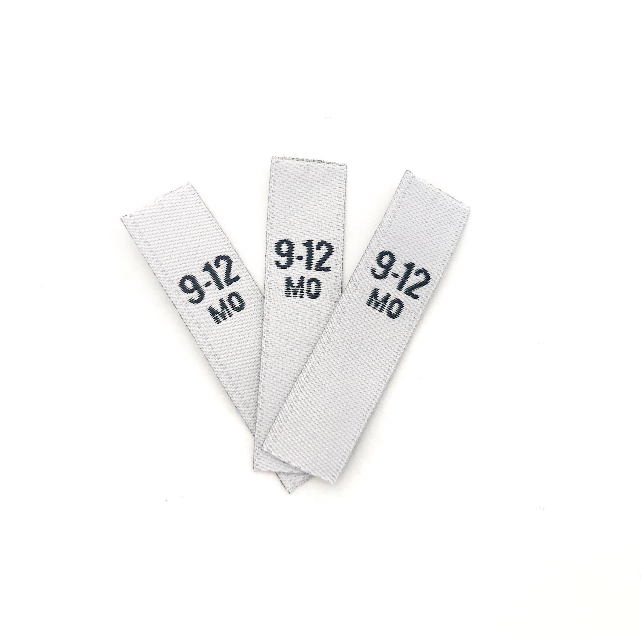 Size Labels Size Tags Size Tags Woven Size Labels Woven - Etsy