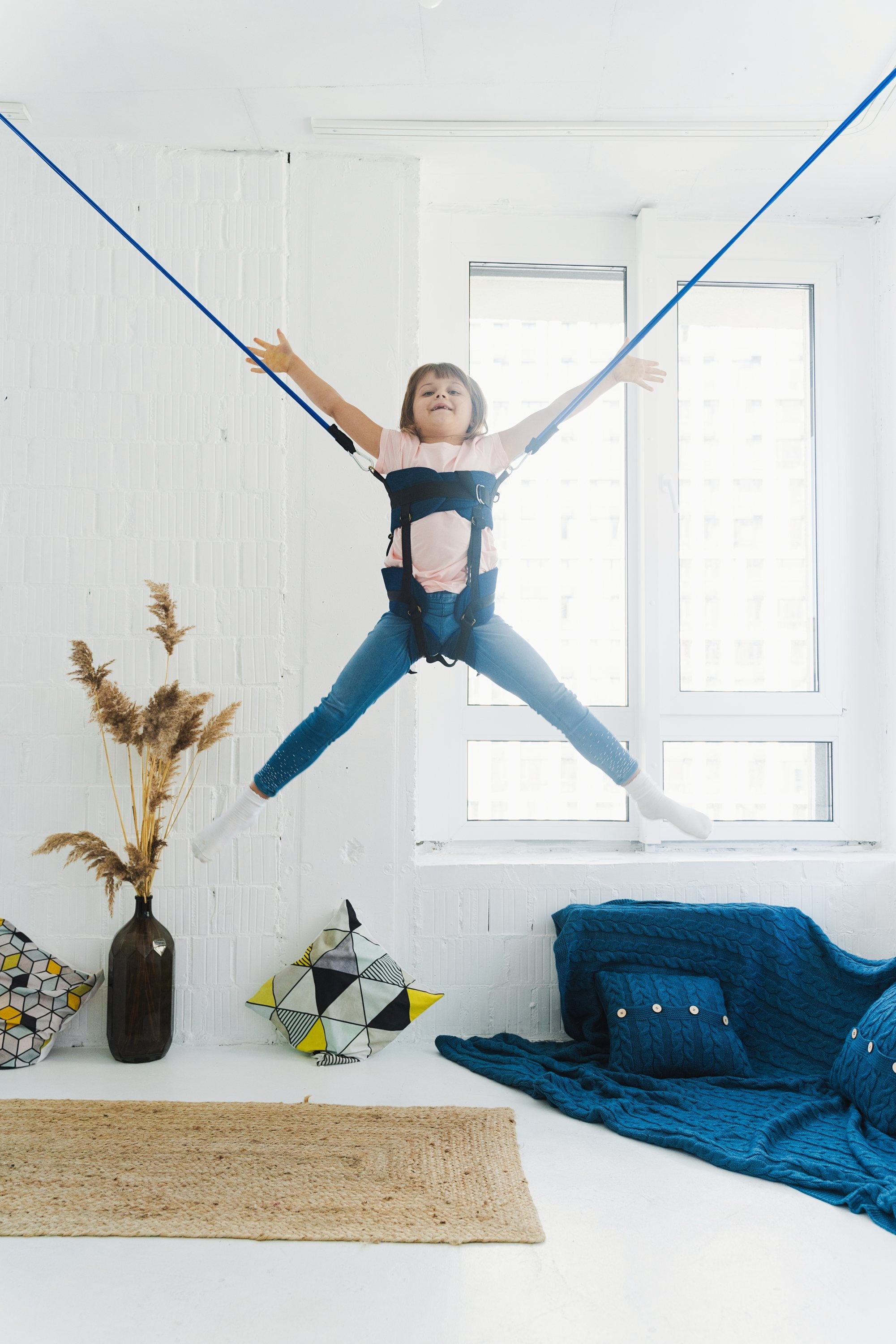 Bungee Jumping Set 11 for Children and Adults. Simulator, Children's ...