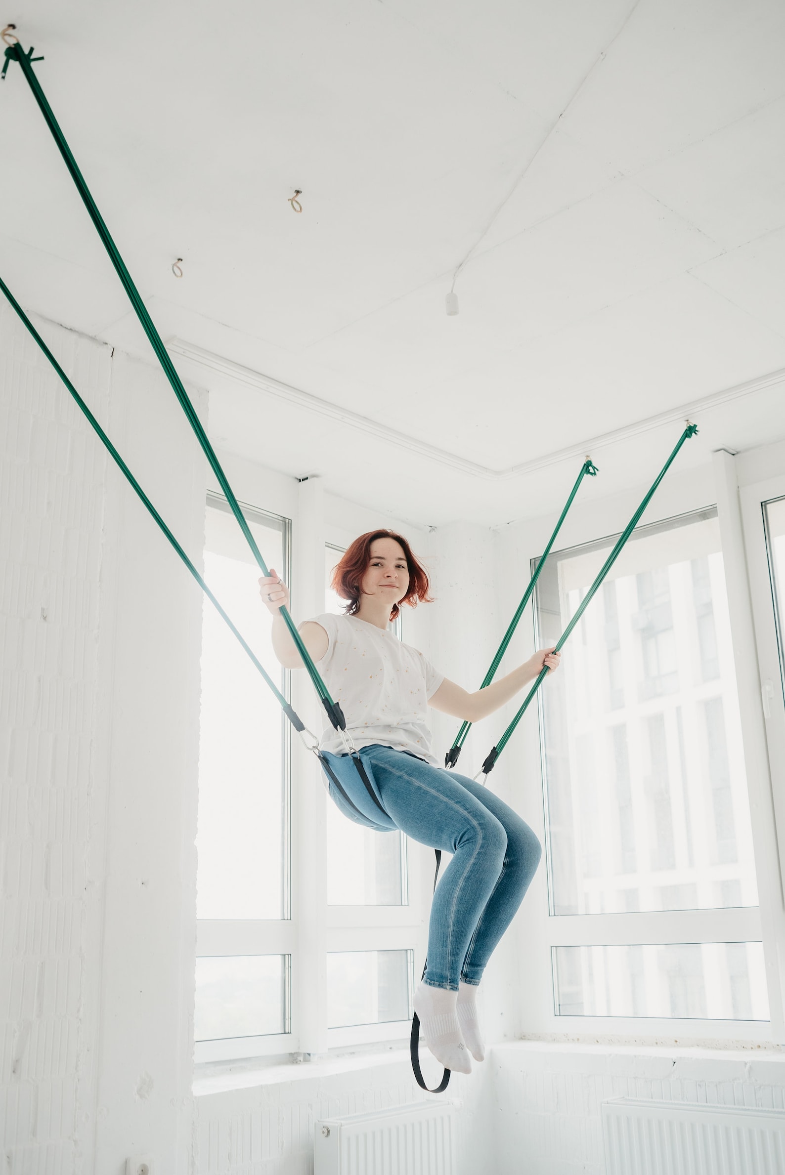 SET Bungee Swing for Kids. Bungee for Kids 3-99 Years Swing. Jumper ...